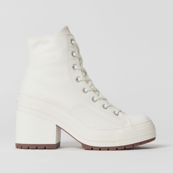 Converse | Shoes | Converse Chuck 7 De Luxe Heeled Sneakers Shoes Lace ...
